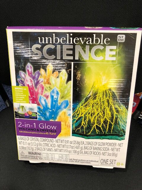T4-16 - 2-in-1 Unbelievable Science Kit - Crystals & Volcano - R ...